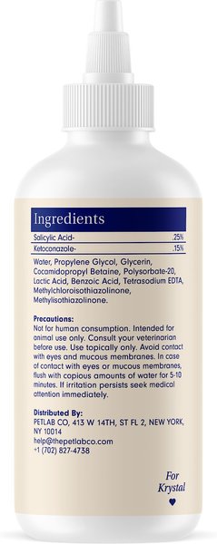 PETLAB CO. Clear Ears Therapy Cat & Dog Ear Cleaning Solution, 4-fl oz ...