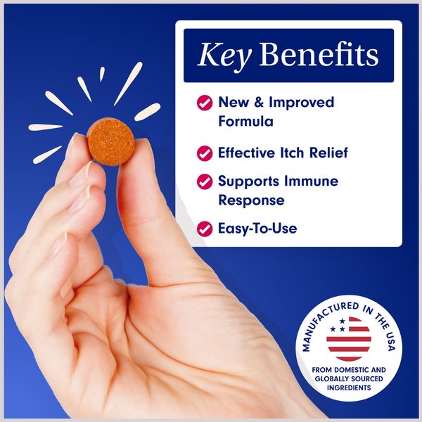 PETLAB CO. Itch Relief Pro Pork Flavor Dog Supplement, 30 Count, 30 ...