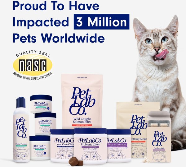 PETLAB CO. Probiotics Chicken Flavored Capsule Digestive Supplement for ...