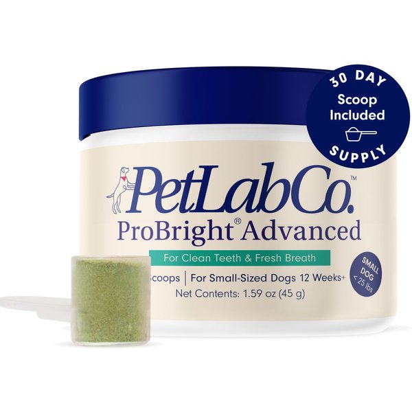 PETLAB CO. ProBright Dog Dental Powder for Large Dogs - Chewy.com