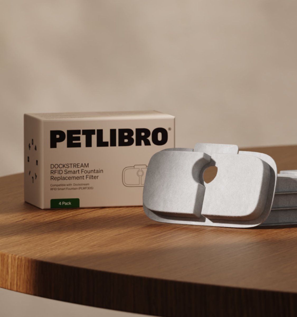 PETLIBRO Dockstream RFID Fountain Replacement Filter, 8 count - Chewy.com