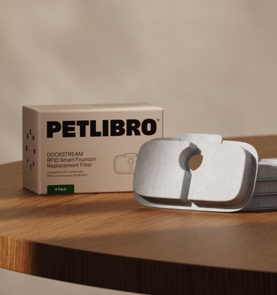 PETLIBRO Dockstream RFID Fountain Replacement Filter, 8 count - Chewy.com