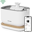 PETLIBRO Dockstream Wireless Water Pump App Cat Fountain + 1 Replacement Wireless Pump, White ...