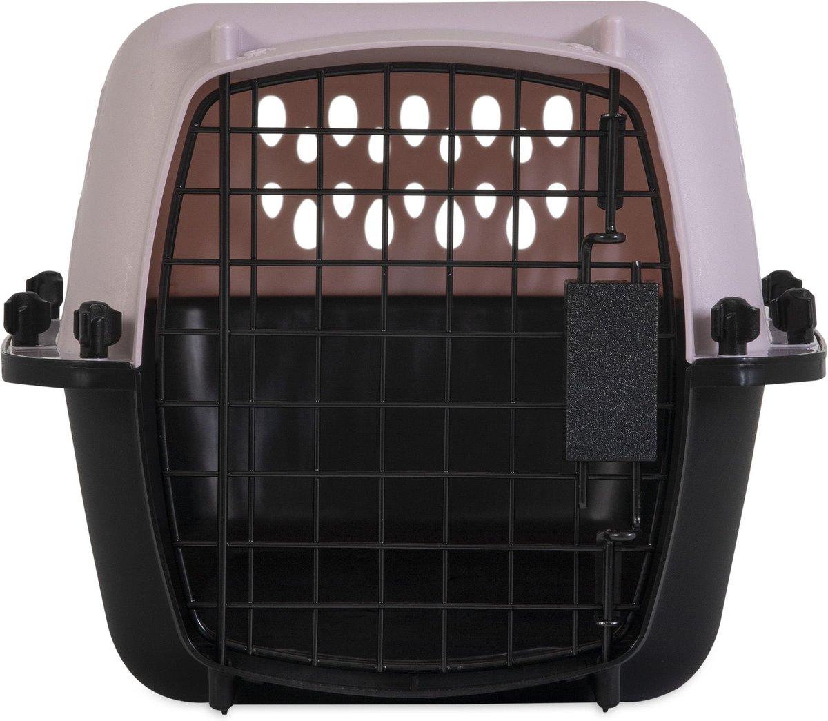 PETMATE Vari Portable Dog & Cat Kennel, Pearl Pink/Black, 19-in, up to ...