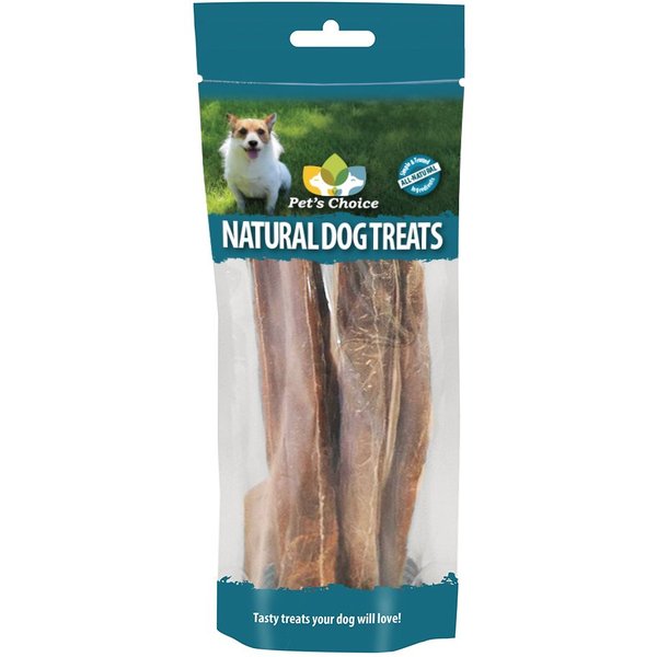 PET'S CHOICE Naturals Premium Bully Sticks Adult 12-in Beef Flavor Dog ...