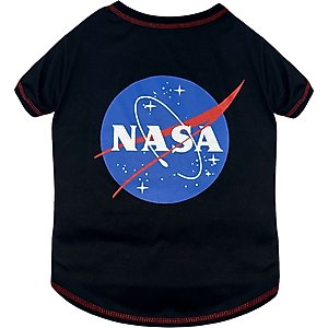 PETS FIRST Nasa Nasa Logo Dog & Cat Tee, X-Small - Chewy.com