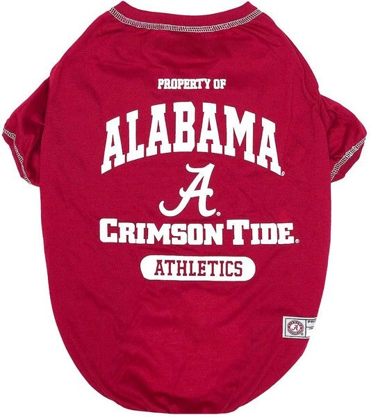PETS FIRST NCAA Dog & Cat T-Shirt, Alabama, Medium - Chewy.com