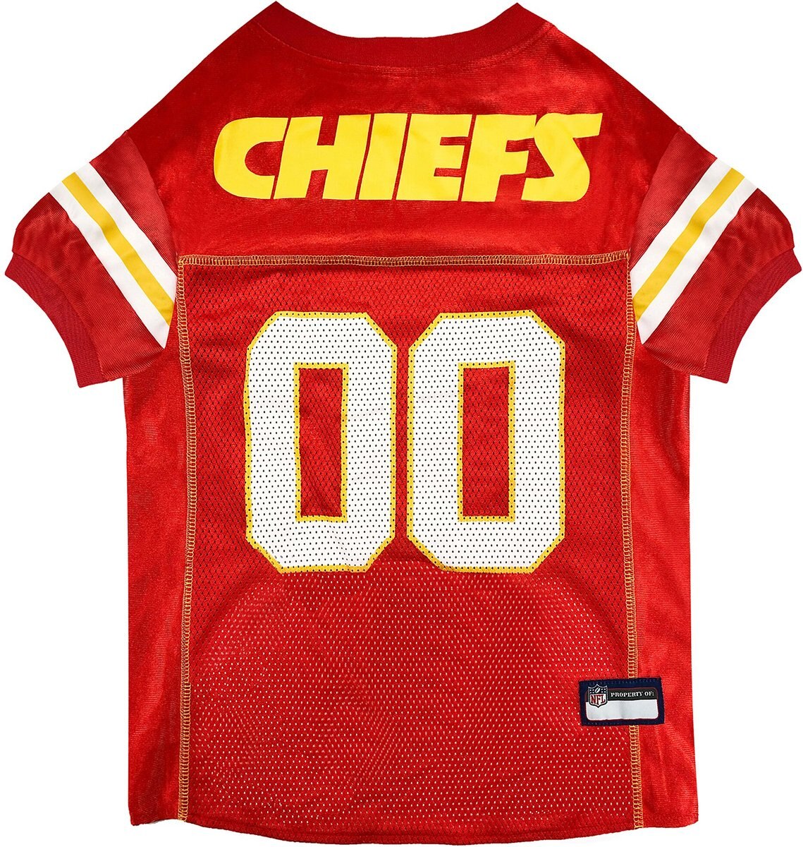 PETS FIRST NFL Dog & Cat Jersey, Kansas City Chiefs, X-Large - Chewy.com