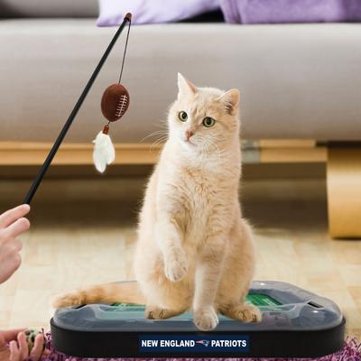 PETS FIRST NFL Football Field Cat Scratcher Toy with Catnip, New ...