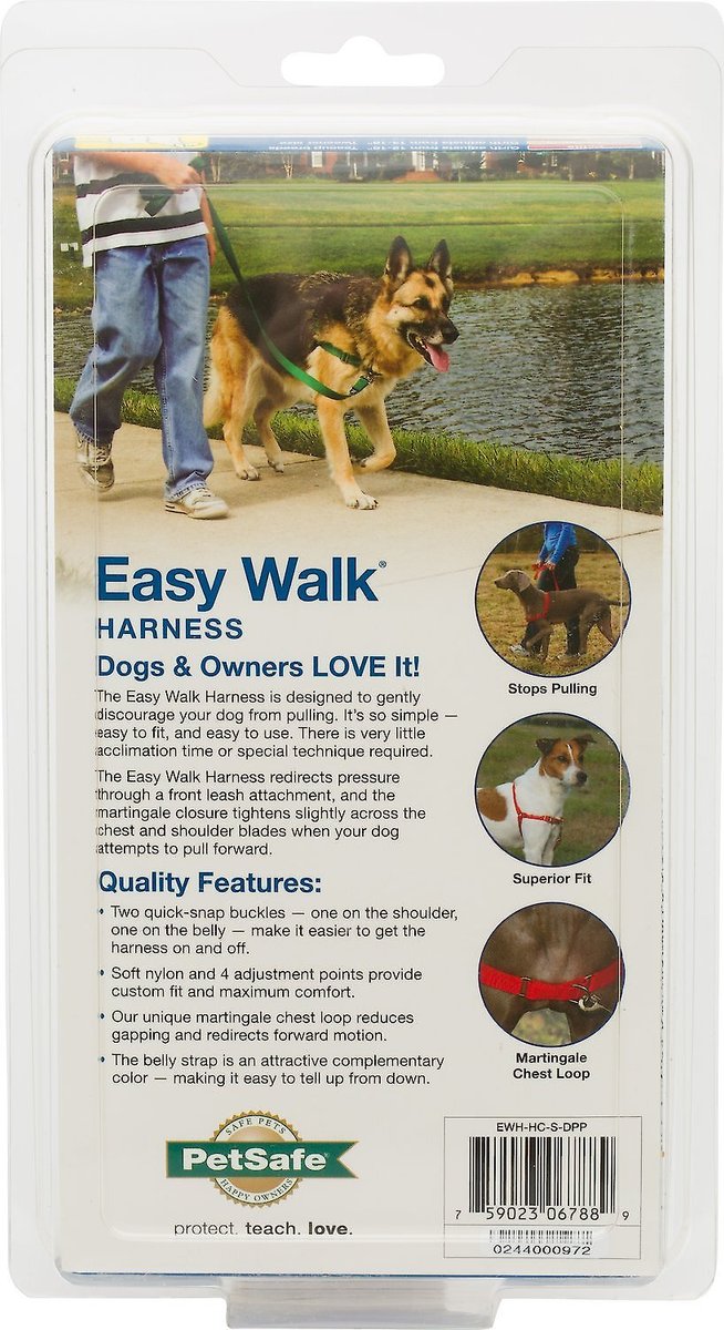 PETSAFE Easy Walk Dog Harness, Purple/Black, Small - Chewy.com