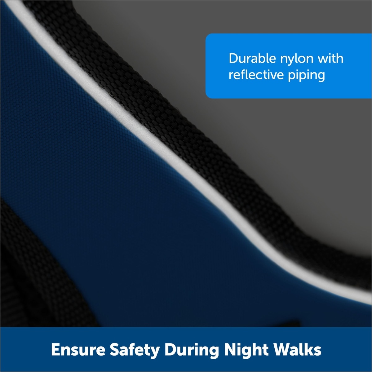 PETSAFE EasySport Nylon Reflective Dog Harness, Charcoal, Large: 29 to ...