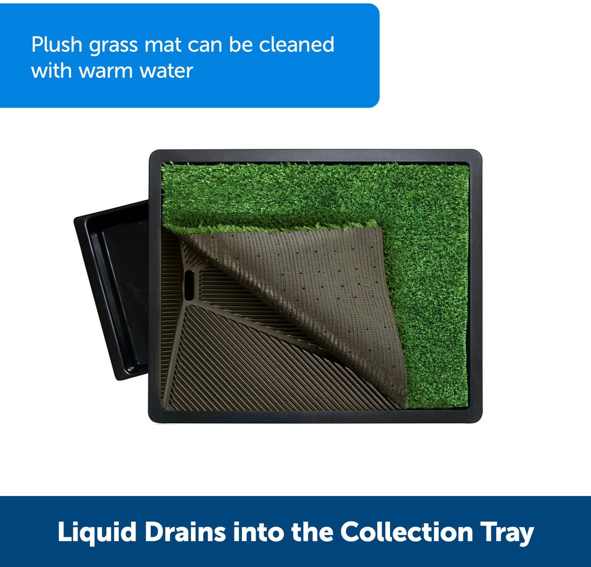 PETSAFE Pet Loo Portable Indoor & Outdoor Dog Potty, Medium - Chewy.com