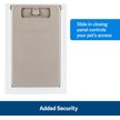 PETSAFE Wall Entry Dual Flap Pet Door with Closing Panel, White, Medium ...