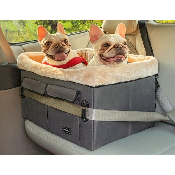SNOOZER PET PRODUCTS Lookout 2 Dog Car Seat, Denim Diamond, Medium ...