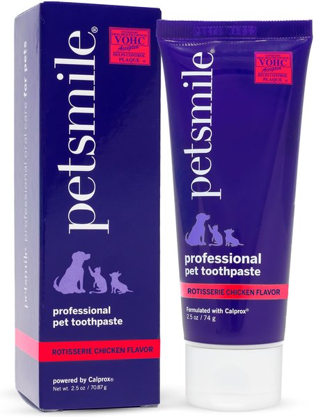 PETSMILE Professional Rotisserie Chicken Flavor Dog Toothpaste, Small ...