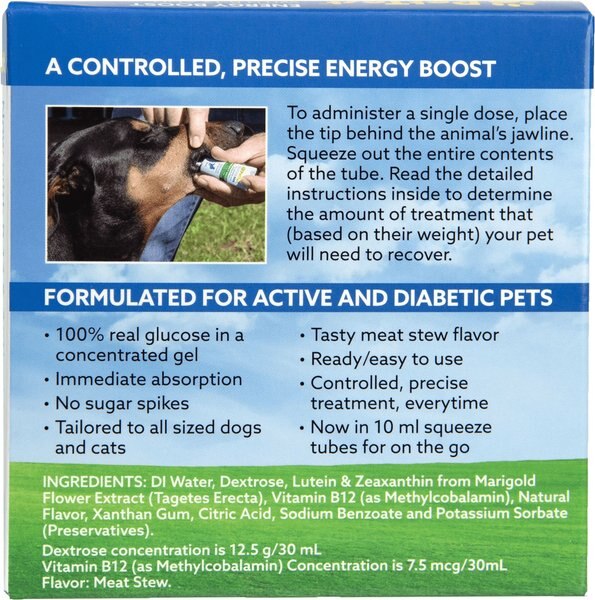 PETTEST New Energy Boost Diabetic with B12 & Antioxidants Glucose ...