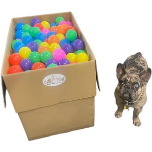 PIGGY POO AND CREW 3.15-in Crush Proof Ball Pit 500 Jumbo Balls ...