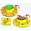 PIGGY POO AND CREW Treat Popper Puzzle Game, Green & Yellow - Chewy.com
