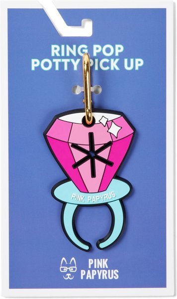 PINK PAPYRUS Ring Pop Potty Pick Up Dog Poop Bag Holder - Chewy.com