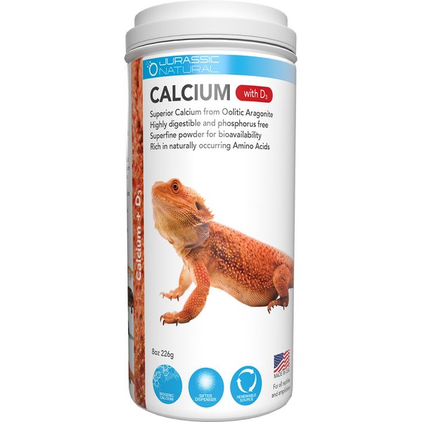 ZOO MED Repti Calcium with D3 Reptile Supplement, 8-oz jar - Chewy.com