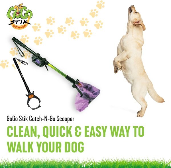 POOCH APPROVED PRODUCTS GoGo Stik Catch-N-Go! Portable Poop Catcher ...