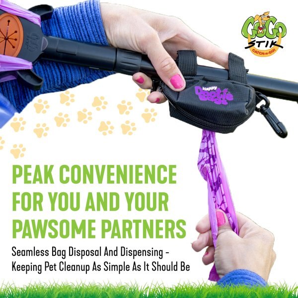 POOCH APPROVED PRODUCTS GoGo Stik Catch-N-Go! Portable Poop Catcher ...