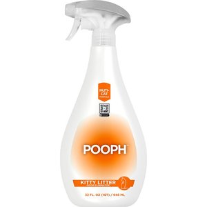 POOPH Kitty Litter Cat Odor Eliminator, 32-fl oz bottle - Chewy.com