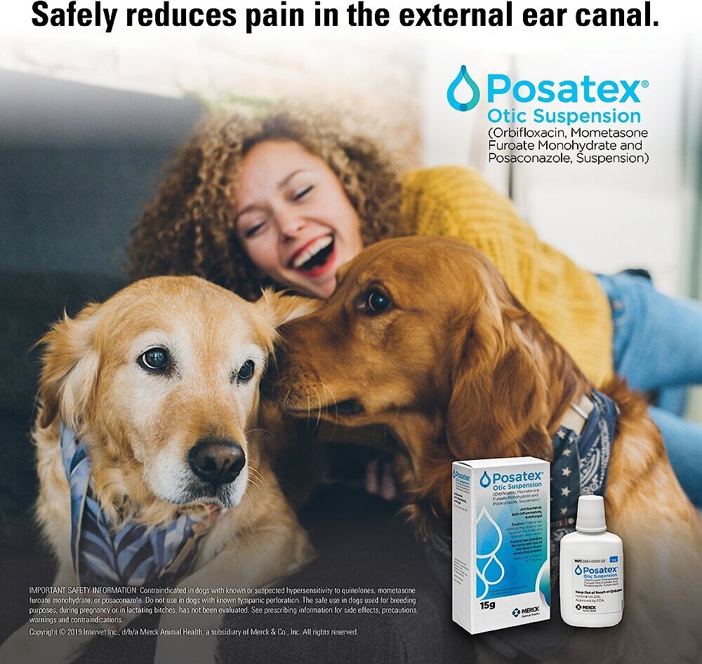 POSATEX Otic Suspension for Dogs, 15-g - Easy Refills | Chewy Rx