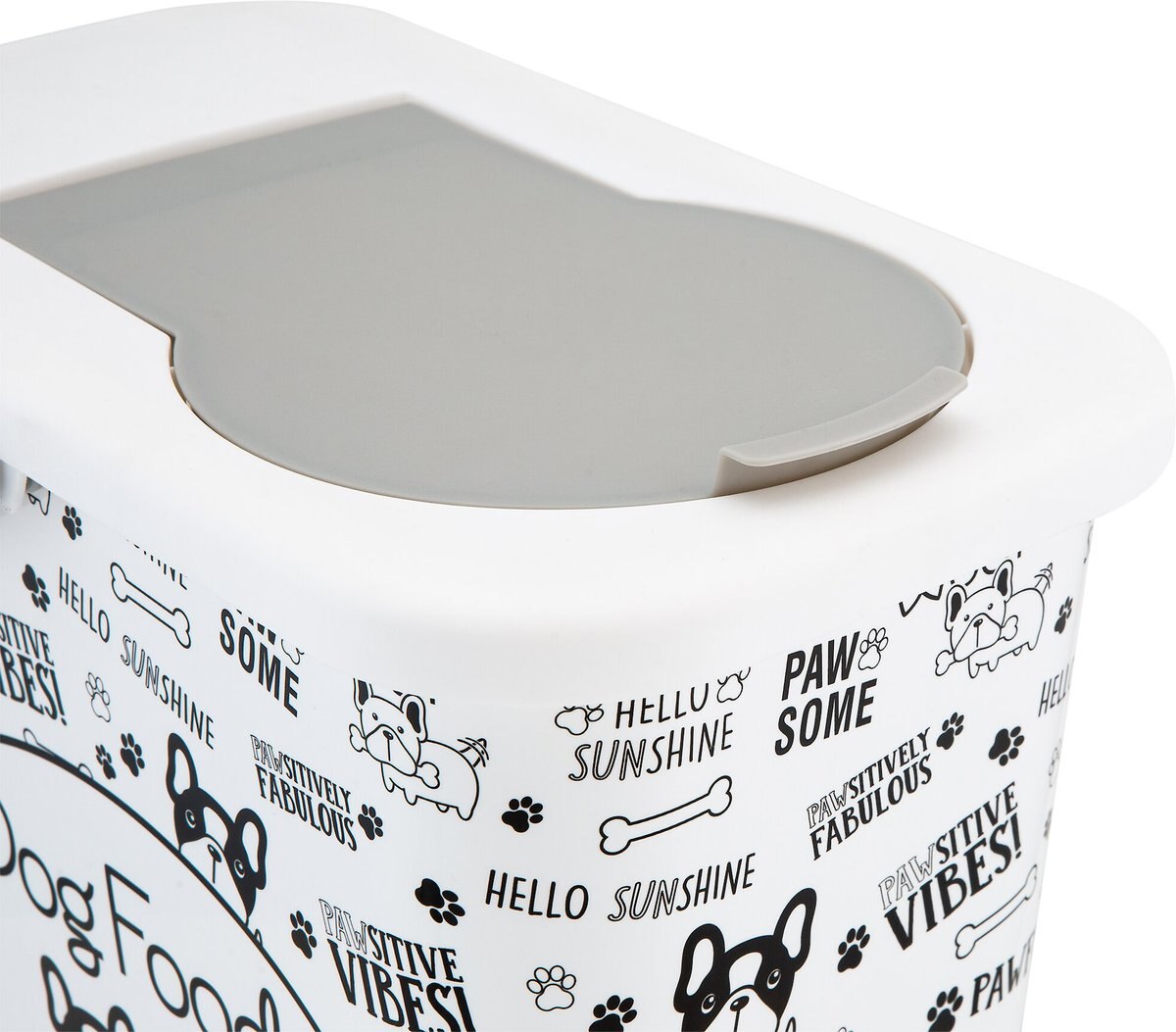 POUNCE + FETCH Dry Pet Food Storage Container, 3-gal, Dog - Chewy.com