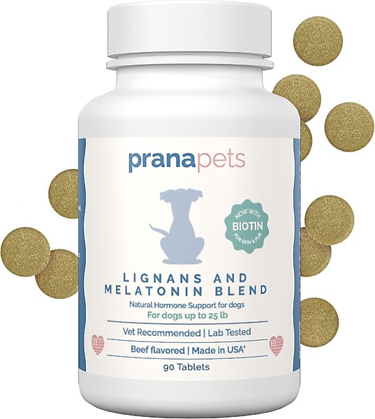 PRANA PETS Lignans & Melatonin with Biotin for Cushing's Disease ...