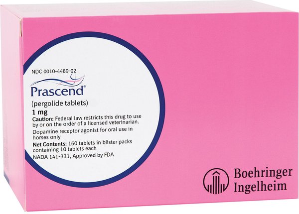 PRASCEND (Pergolide) Tablets for Horses, 1-mg - Easy Refills | Chewy Rx