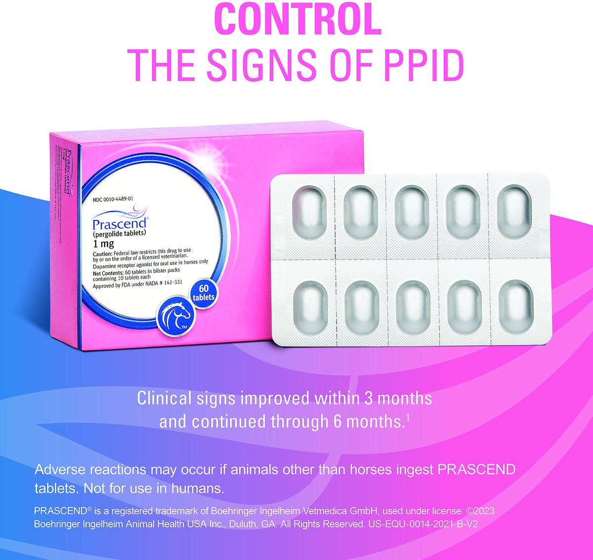 PRASCEND (Pergolide) Tablets for Horses, 1-mg - Easy Refills | Chewy Rx