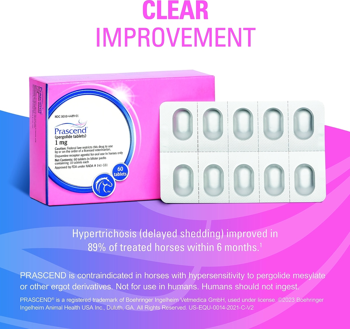 PRASCEND (Pergolide) Tablets for Horses, 1-mg - Easy Refills | Chewy Rx