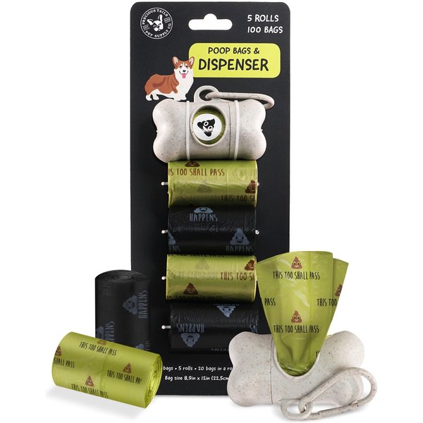 EARTH RATED Dog Poop Bags with Handles, Lavender Scented, 120 Handle ...
