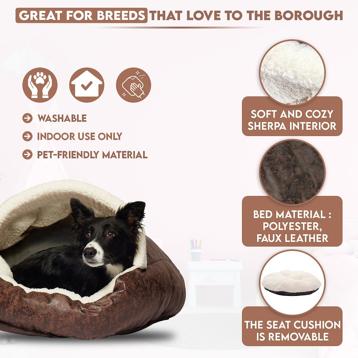 Out of Stock - PRECIOUS TAILS Vegan Leather Deep Dish Covered Cat & Dog ...