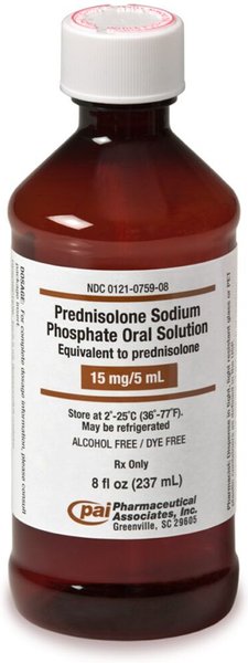 PREDNISOLONE (Generic) Oral Solution, 15 mg/5 mL, 8-oz bottle - Easy ...