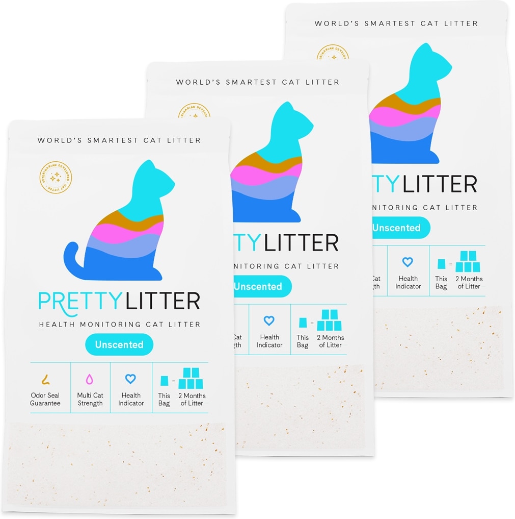 PRETTYLITTER Health Monitoring Cat Litter, 24-lb bundle - Chewy.com