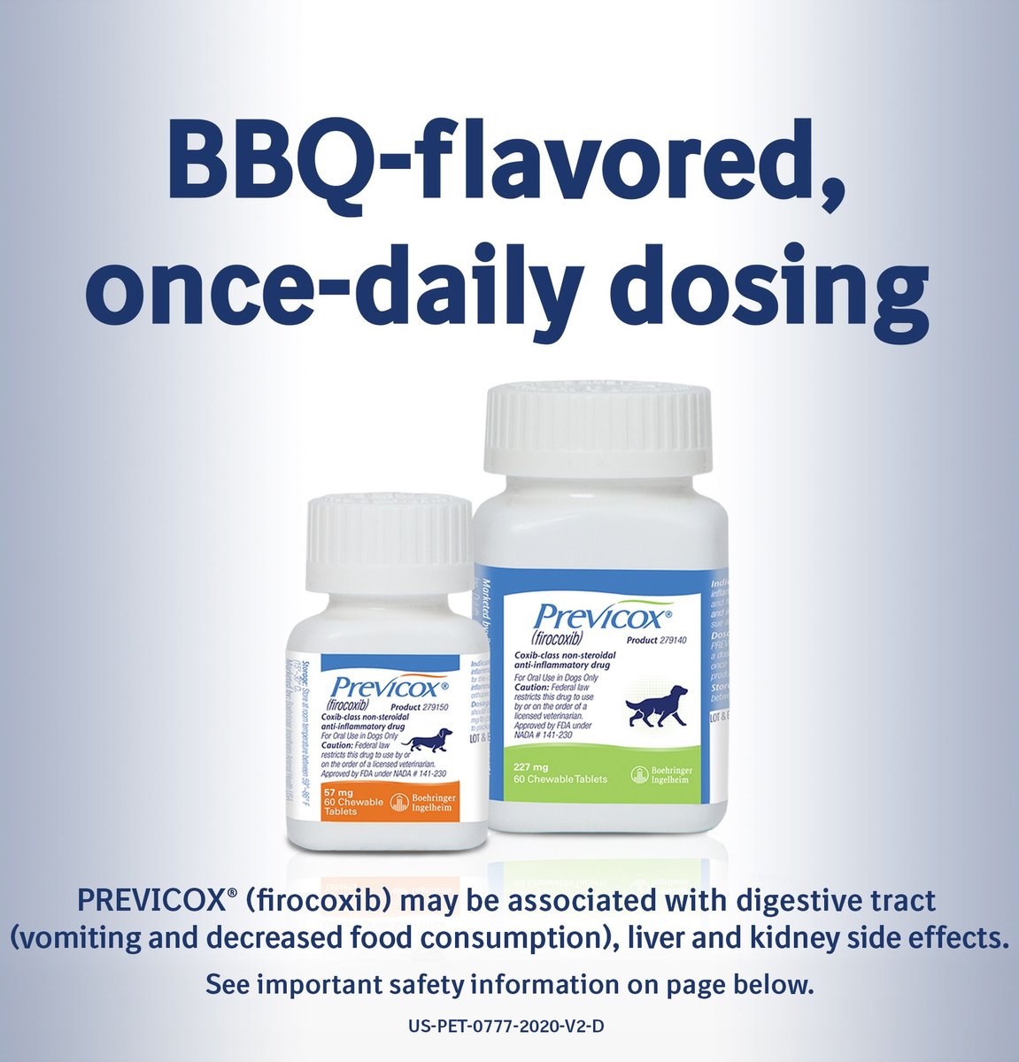 PREVICOX (Firocoxib) Chewable Tablets for Dogs, , 227-mg - Easy Refills ...