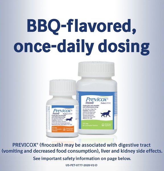 PREVICOX (Firocoxib) Chewable Tablets for Dogs, , 227-mg - Easy Refills ...