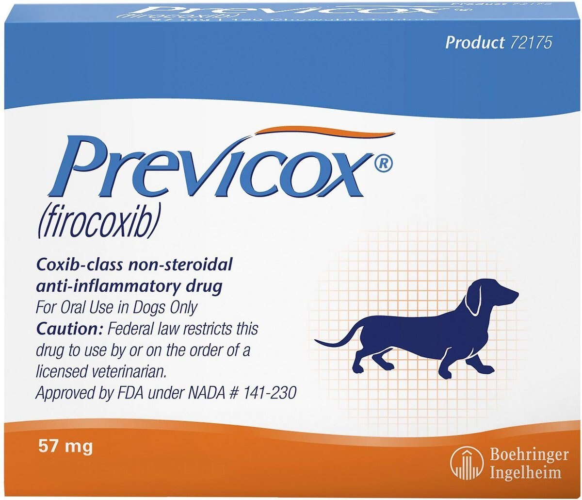 PREVICOX (Firocoxib) Chewable Tablets for Dogs, , 57-mg - Easy Refills ...