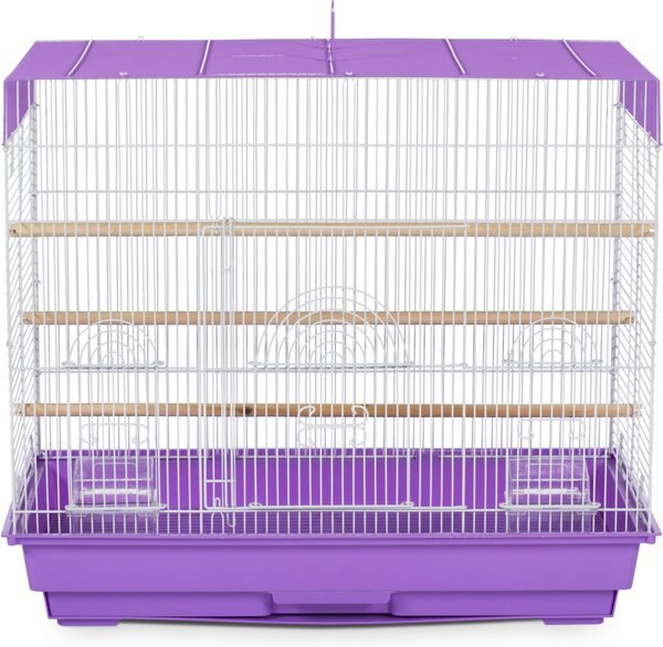 PREVUE PET PRODUCTS Flight Bird Cage, Purple/White - Chewy.com