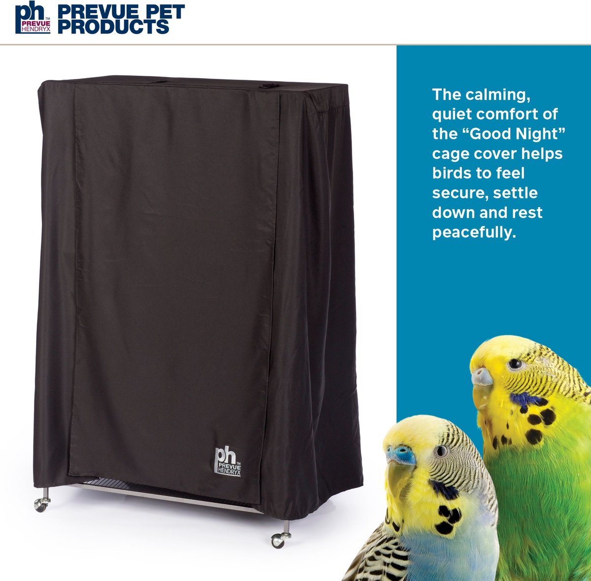 PREVUE PET PRODUCTS Good Night Bird Cage Cover, Large - Chewy.com