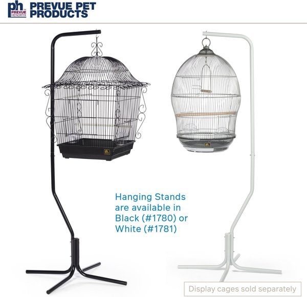 PREVUE PET PRODUCTS Hanging Bird Cage Stand, White - Chewy.com