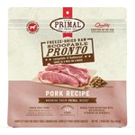 PRIMAL Raw Pronto Pork Recipe Dog Freeze-Dried Food, 16-oz bag - Chewy.com