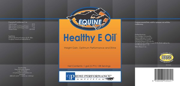 Out of Stock - PRIME PERFORMANCE NUTRITION Healthy E Oil Horse ...