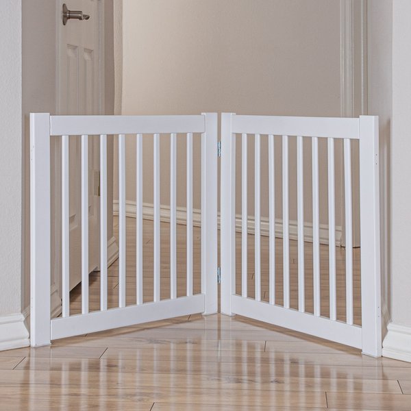 PRIMETIME PETZ 360 Configurable Gate Extension Kit, White, 24-in ...