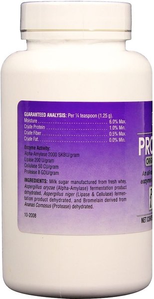 PRN PHARMACAL Prozyme Powder Supplement for Dog & Cats, 200-g - Chewy.com
