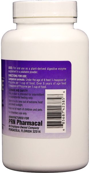 PRN PHARMACAL Prozyme Powder Supplement for Dog & Cats, 200-g - Chewy.com