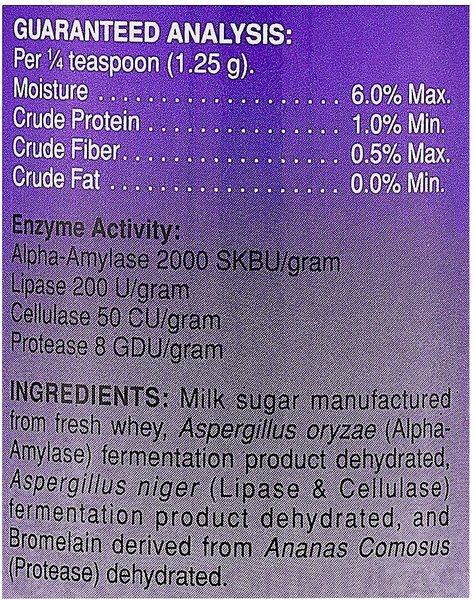 PRN PHARMACAL Prozyme Powder Supplement for Dog & Cats, 200-g - Chewy.com