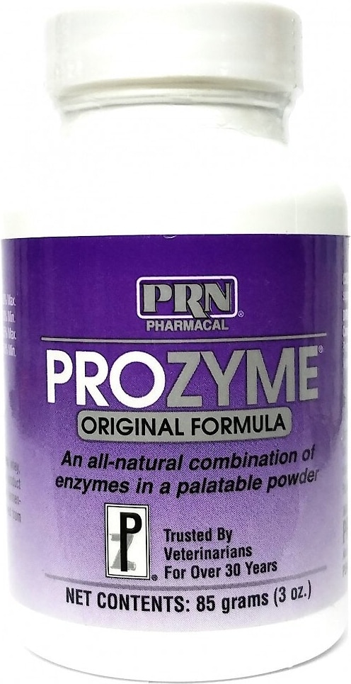 PRN PHARMACAL Prozyme Powder Supplement for Dog & Cats, 3-oz bottle ...